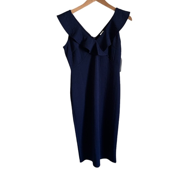 Wrapper | Dresses | Nwt Wrapper Navy Blue Dress | Poshmark